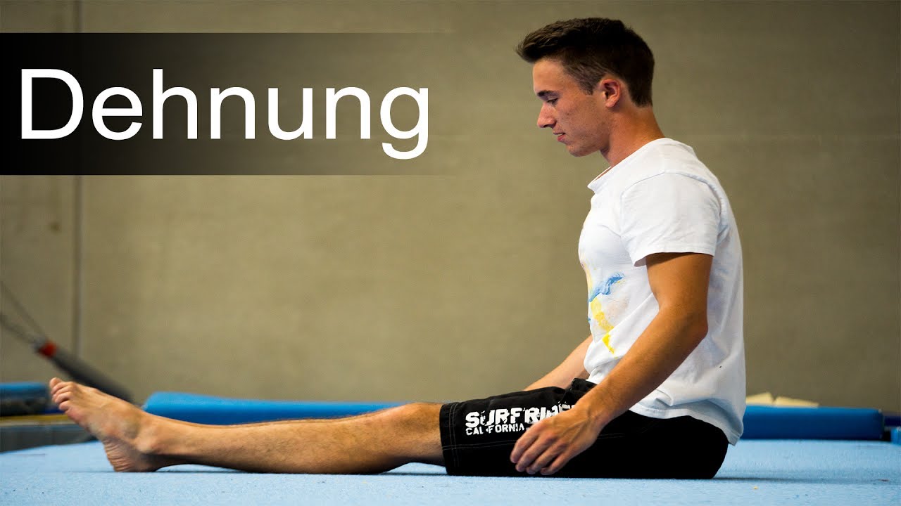 Dehnung für Anfänger im Turnen - Basic - YouTube