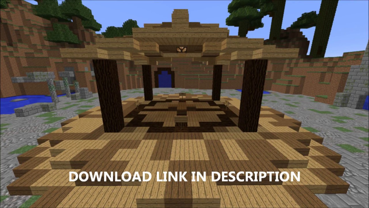 Minecraft // Simple lobby/spawn for a small server - YouTube