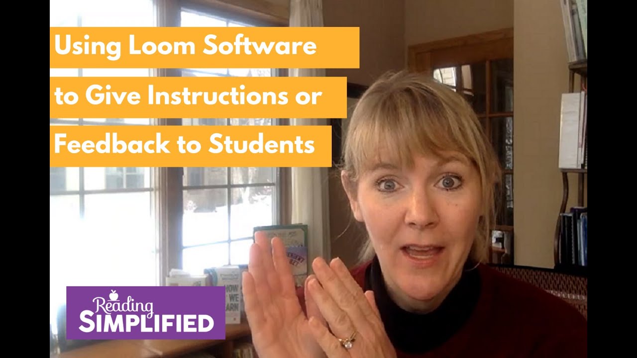 Using Loom Software to Give Instructions or Feedback to Students - YouTube