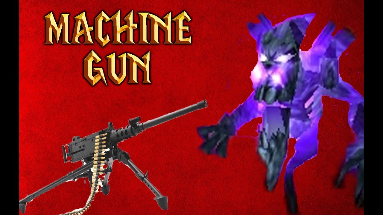 Warcraft 3 | Custom Hero Survival v7.2 | Machine Gun Baby - YouTube