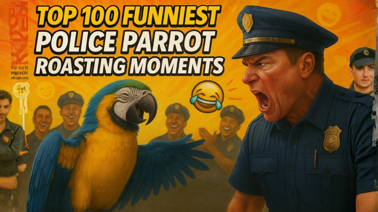 Top 100 Funniest Police Parrot Roasts & Moments 😂 Hilarious Cop and ...