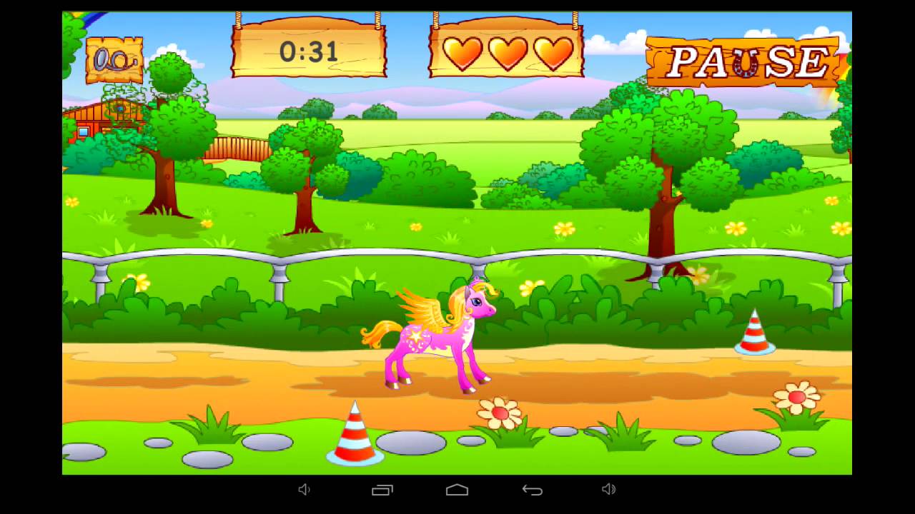 Little Pony Run Deluxe Android Gameplay - YouTube