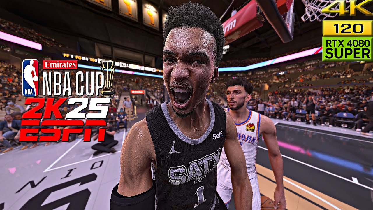 NBA 2K25 PC Cinematic Mod | Thunder vs Spurs | NBA Cup 🏆 [4K60] - YouTube