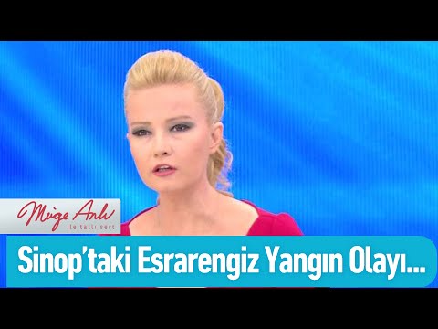 Sinop’taki esrarengiz yangın olayı! Özel Kolaj