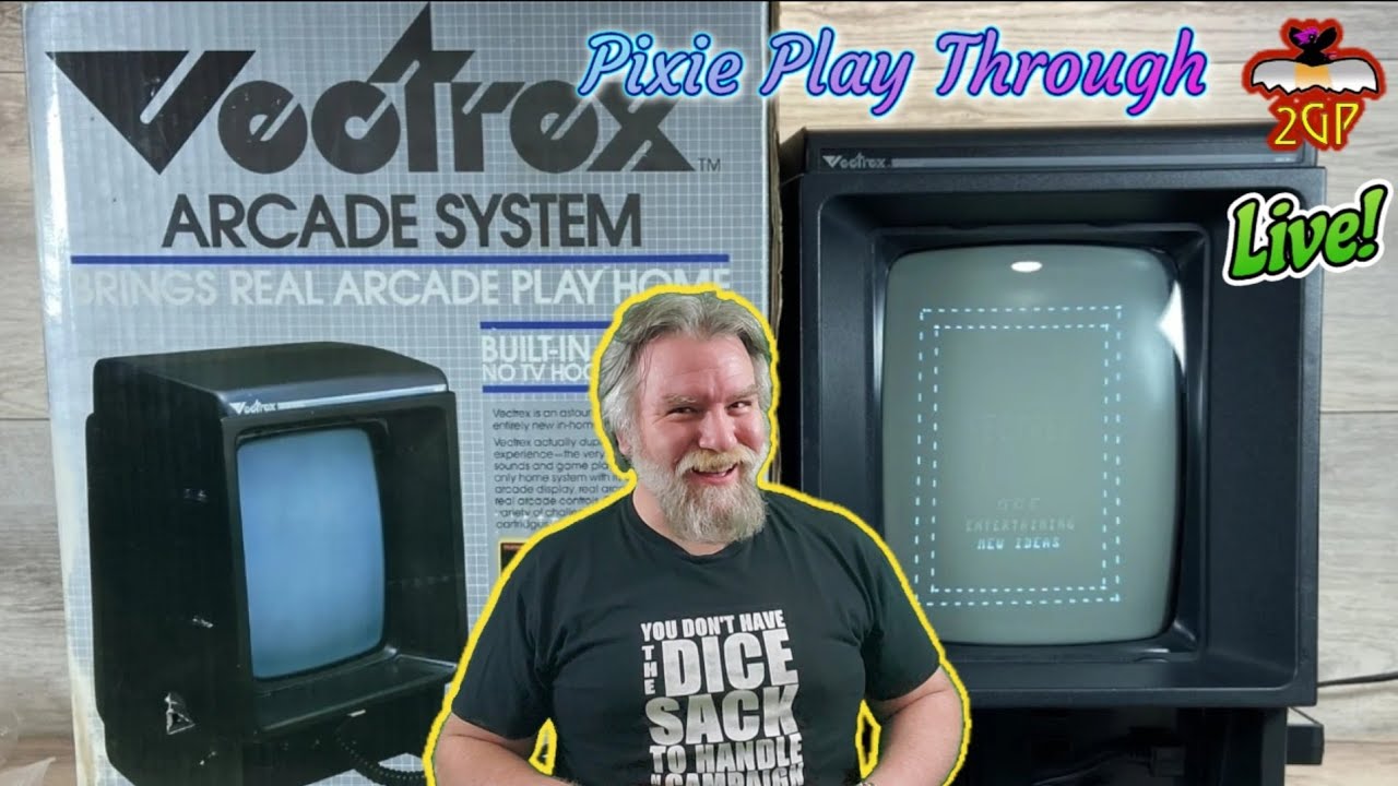 Pixie Play Through 5/28/23 - Vectrex Grudge Match, Live! - YouTube