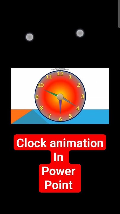 How To Create Clock Animation in power point clock animation power point par kaise bnaye #viral ...