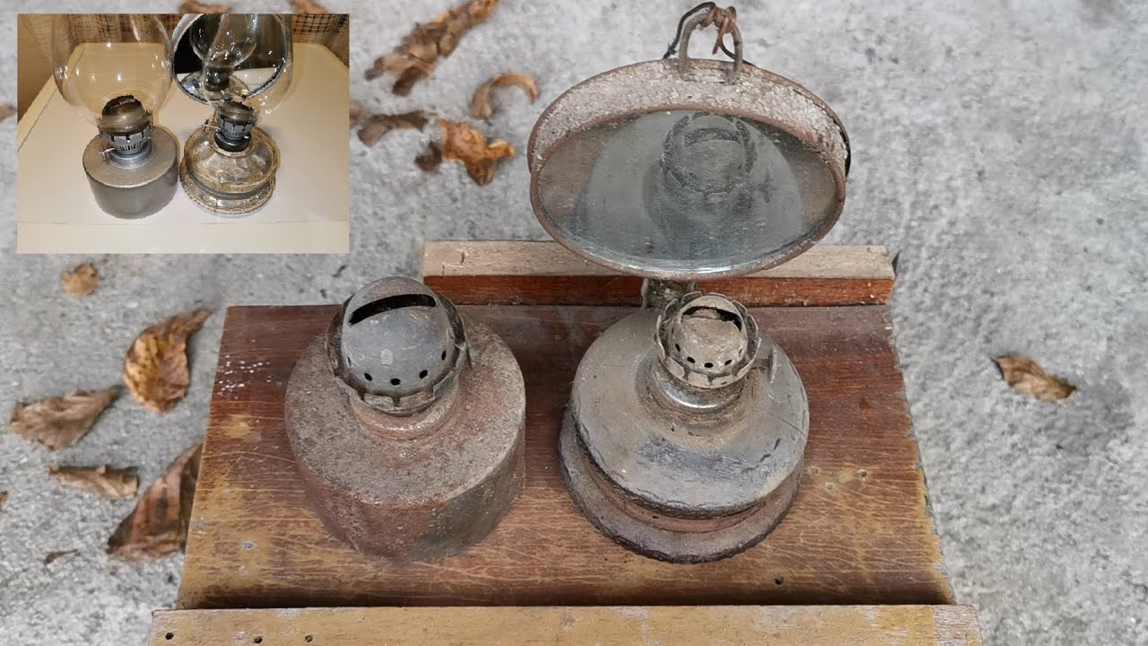 Restoring 2 vintage gas lamps from the communist era 🕯️ - YouTube