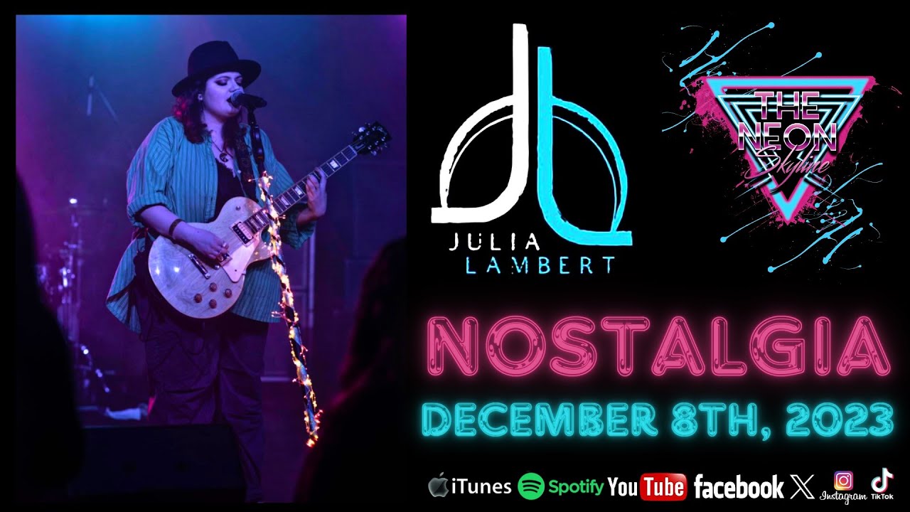 Julia Lambert (Acoustic) @ Nostalgia, Bethpage, NY - December 8th, 2023 ...