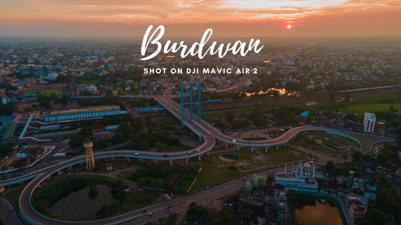 India's second largest railway overbridge in Burdwan, West Bengal ...