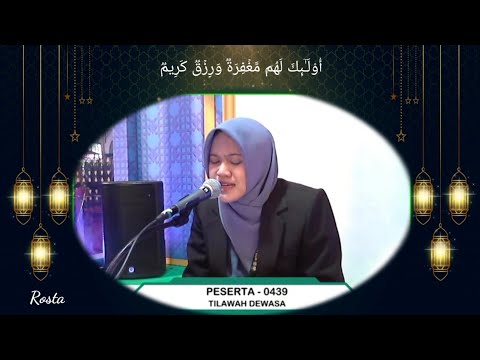 Ustzh Alfina Rahma Mawaddah | QS. Saba' 01-06 | MTQ XXX JATIM 2023 | Gol.Tilawah Dewasa