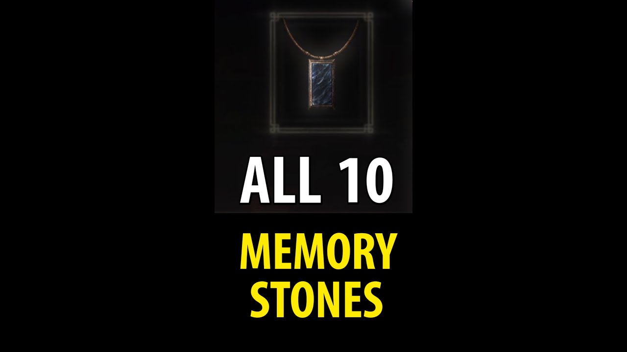 Elden Ring - All Memory Stone Locations (Unlock Spell Slots) - YouTube