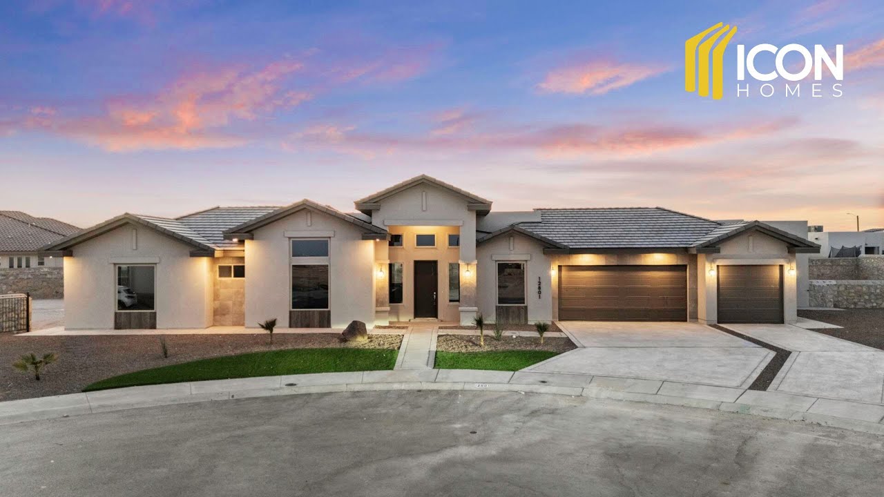 Step Inside This Stunning Custom Home in El Paso, Texas | ICON Homes ...