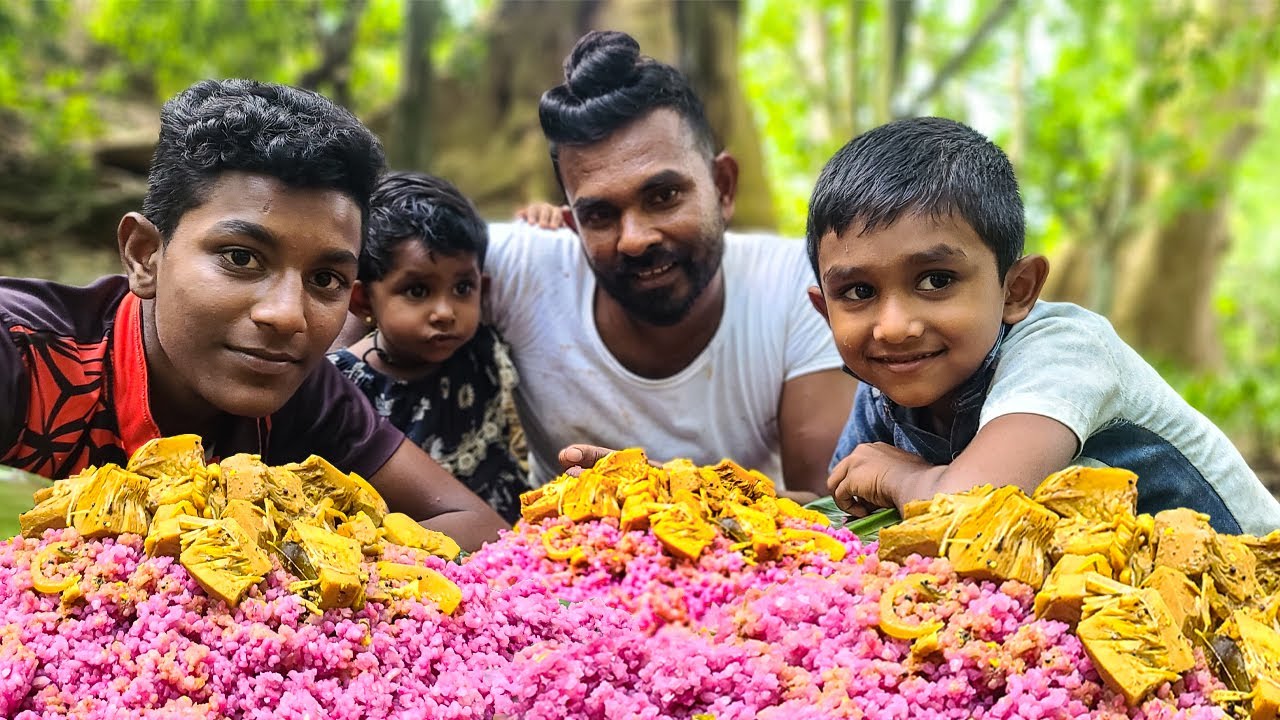 Hibiscus Rice..😍 Here's how I prepare a Healthy village food | Village ...