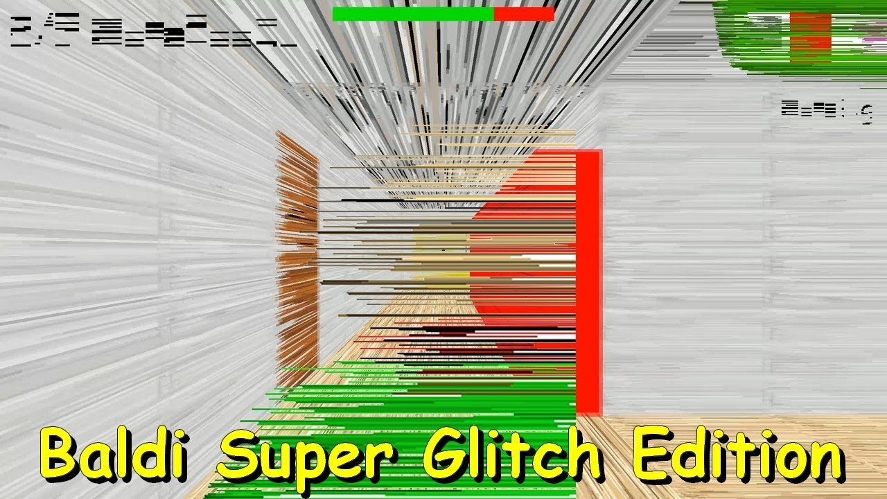 Baldi Super Glitch Edition - Baldi's Basics V1.4.3 Mod - YouTube
