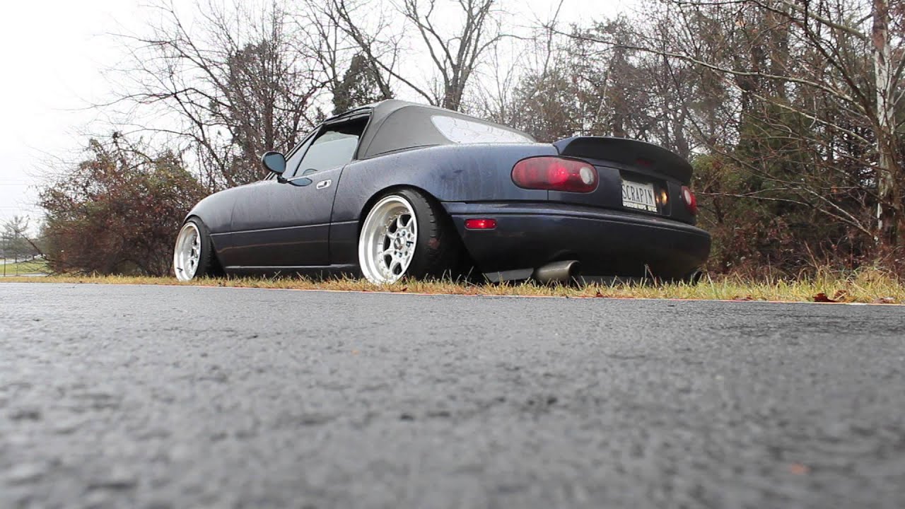 Miata Racing Beat Exhaust - YouTube