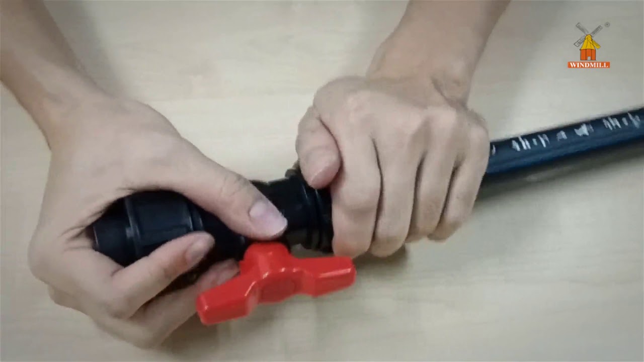 Windmill PP Compression Ball Valve Polypipe Fitting - YouTube