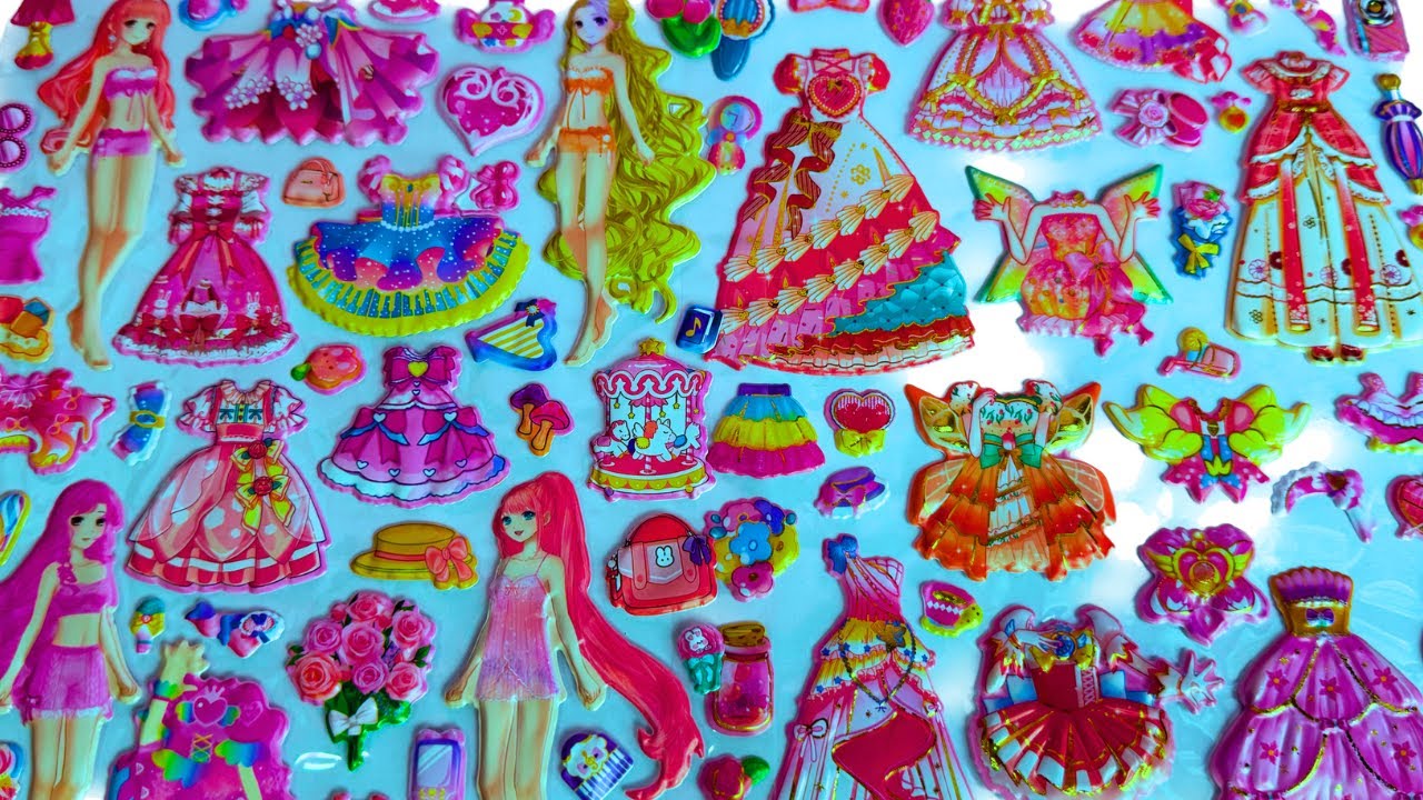 Dress up Change Stickers Collection | Costume Change Sticker Collection ...