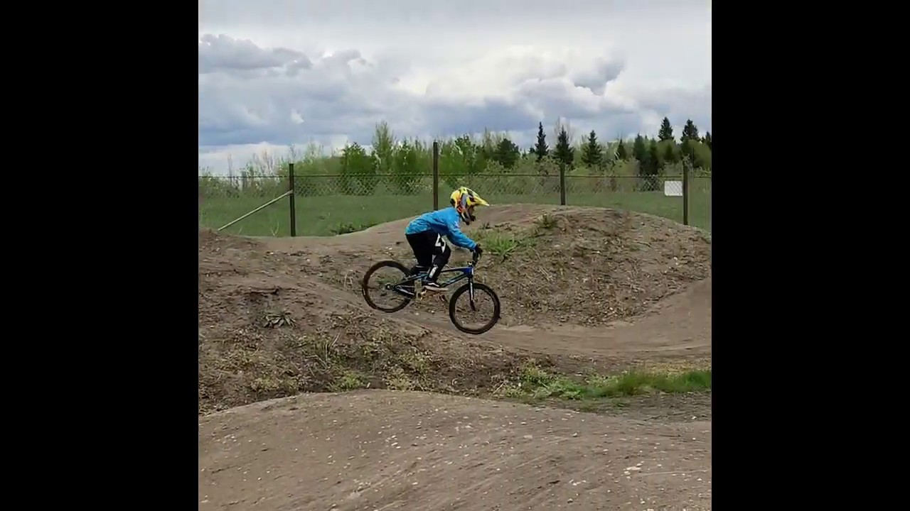 BMX Tour of AB, Checking out some homemade tracks - YouTube