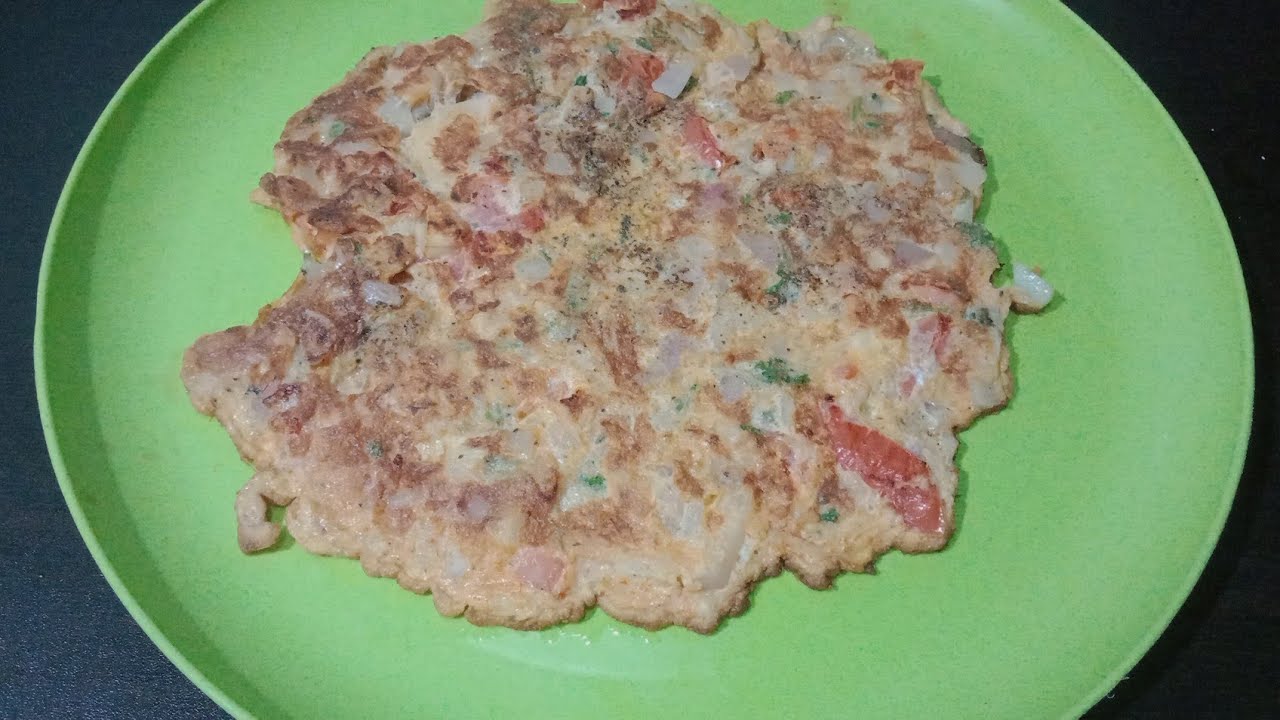 crispy omelette recipe - YouTube
