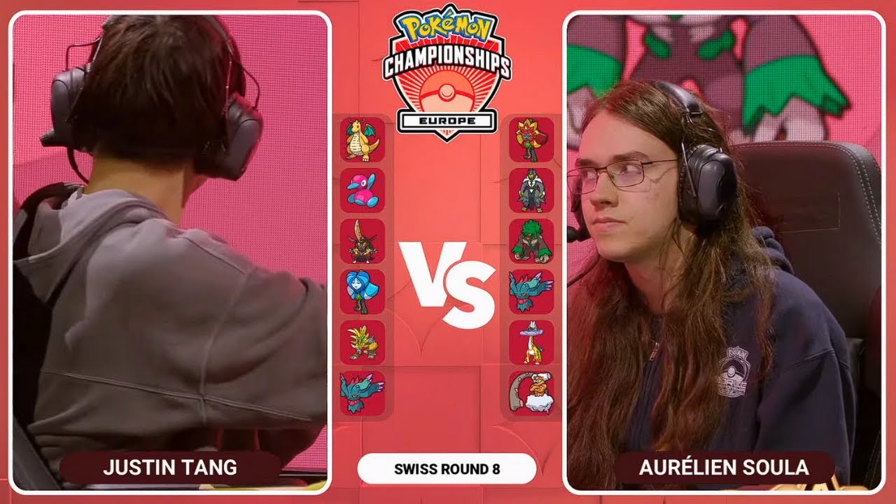 VGC JUSTIN TANG VS AURELIEN SOULA POKEMON EUIC 2024 - YouTube