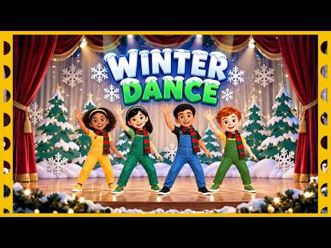Winter Program Dance Performance for Kids | ❄️🎄 Winter's Here! 🎄❄️