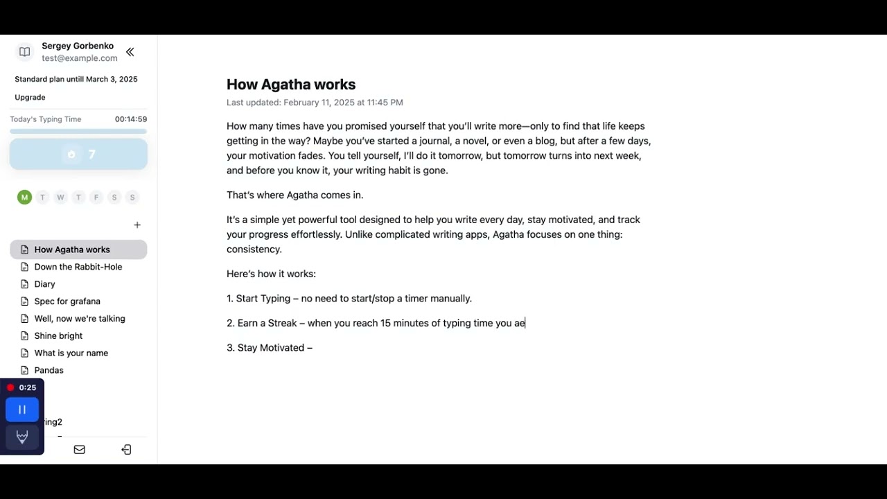how Agatha works - YouTube