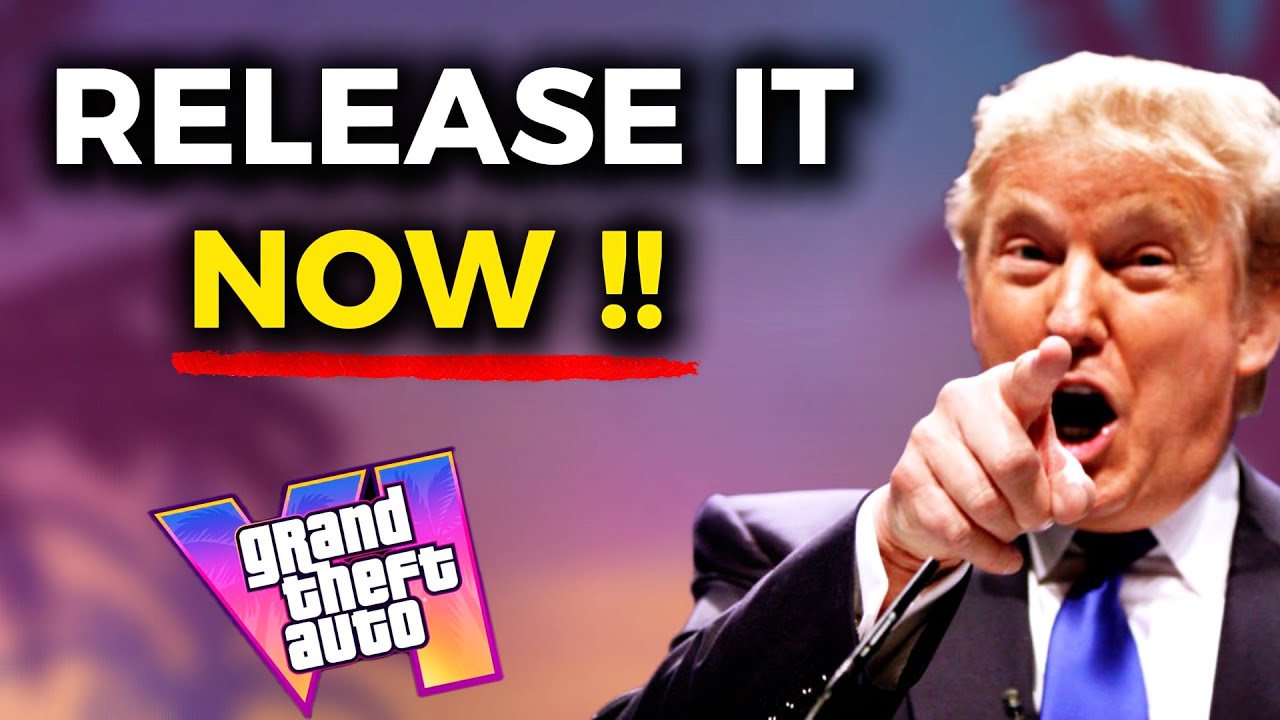GTA VI: Trump ORDERS the Release of the Game 2025 [Joke] - YouTube