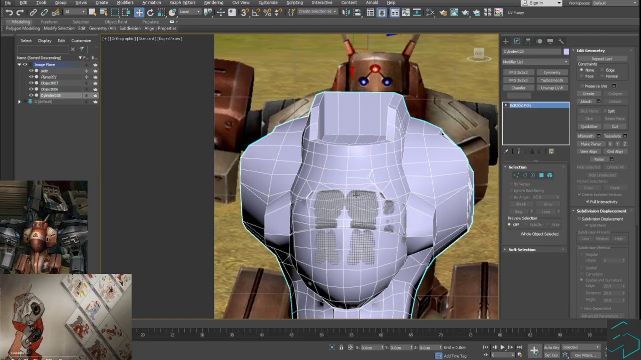 Bellato Massive Armor Unit Modeling Part 12 - RF Online - YouTube