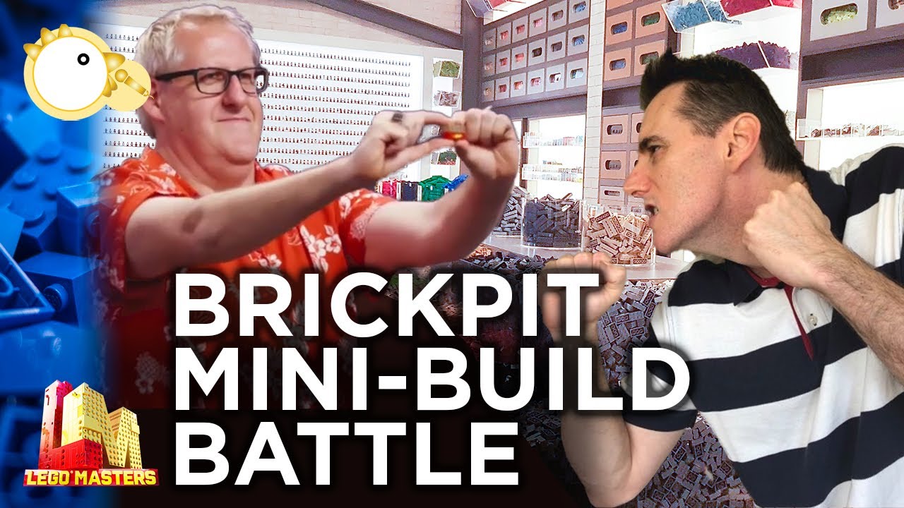 Andrew & Damian go head to head in the Brickpit! | LEGO Masters ...