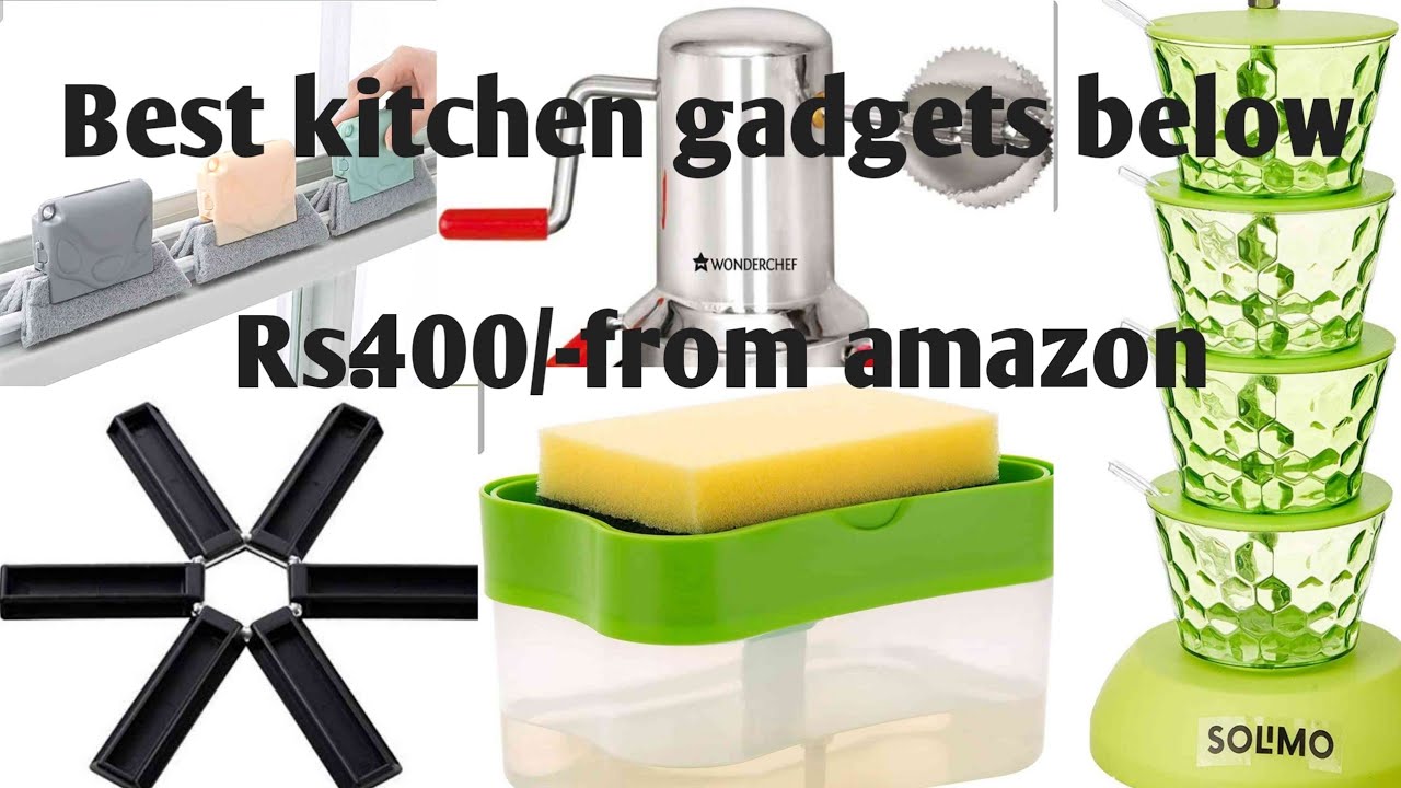 Amazon useful kitchen gadgets below Rs.400/kitchen items/cleaning tools ...
