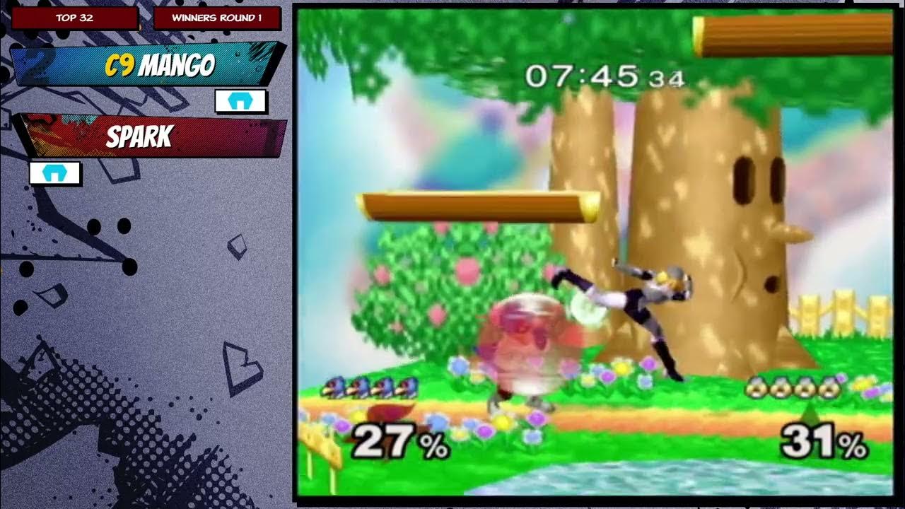 Collision 2024 C9 Mang0 vs Spark Winners Round 1 Melee Singles - YouTube