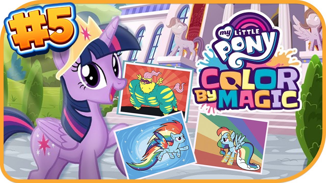 My Little Pony Color By Magic - Decoration Museum Part 5(Budge Studios ...
