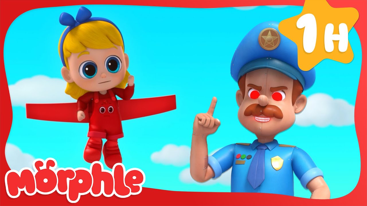 Superhero Mila Chase RoboFreeze | Morphle 3D | Monster Cartoon for Kids ...