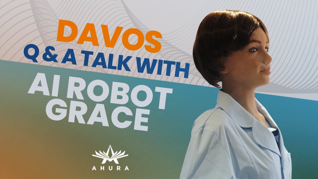 AI Robot Grace Takes Center Stage at Davos 2024 l Ahura AI House - YouTube