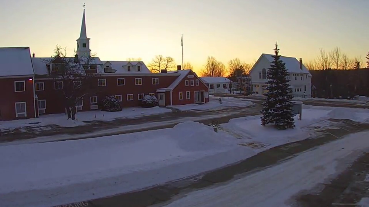 Sunrise over Dublin, NH on February 9, 2018 - YouTube