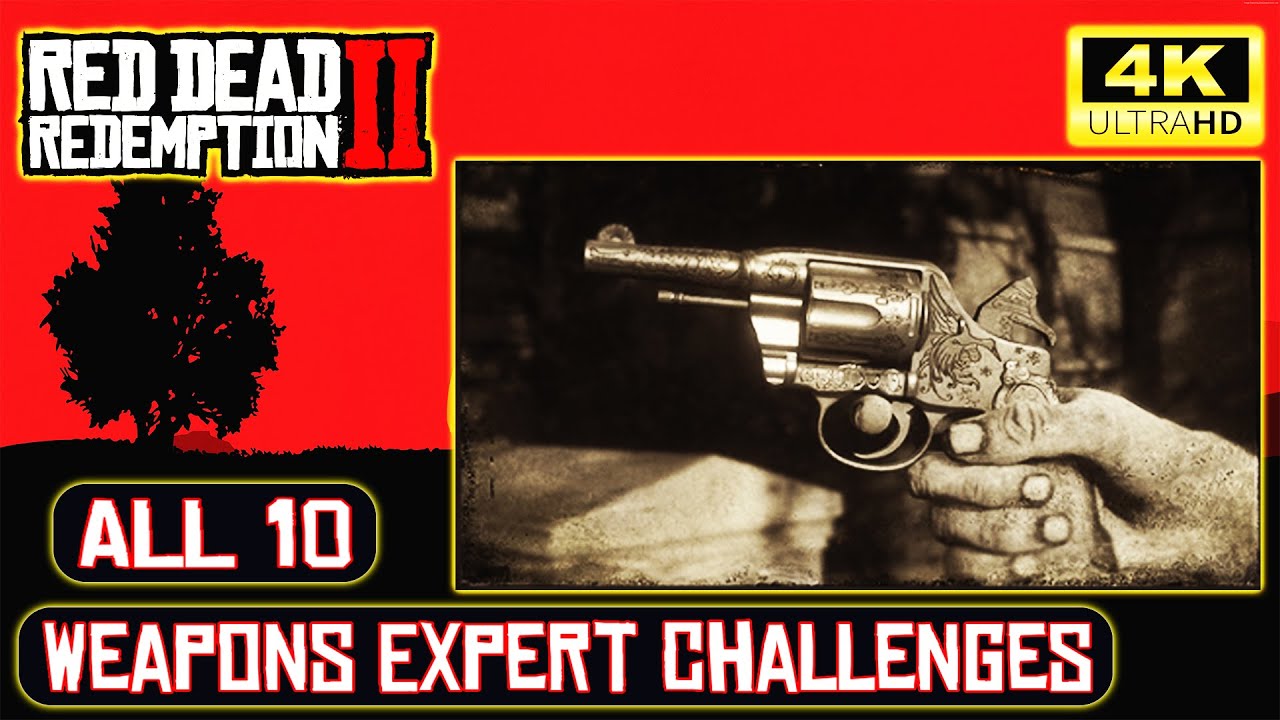 All Weapons Expert Challenges Early in Ch. 2 🏆⚔ - RDR2 Red Dead ...