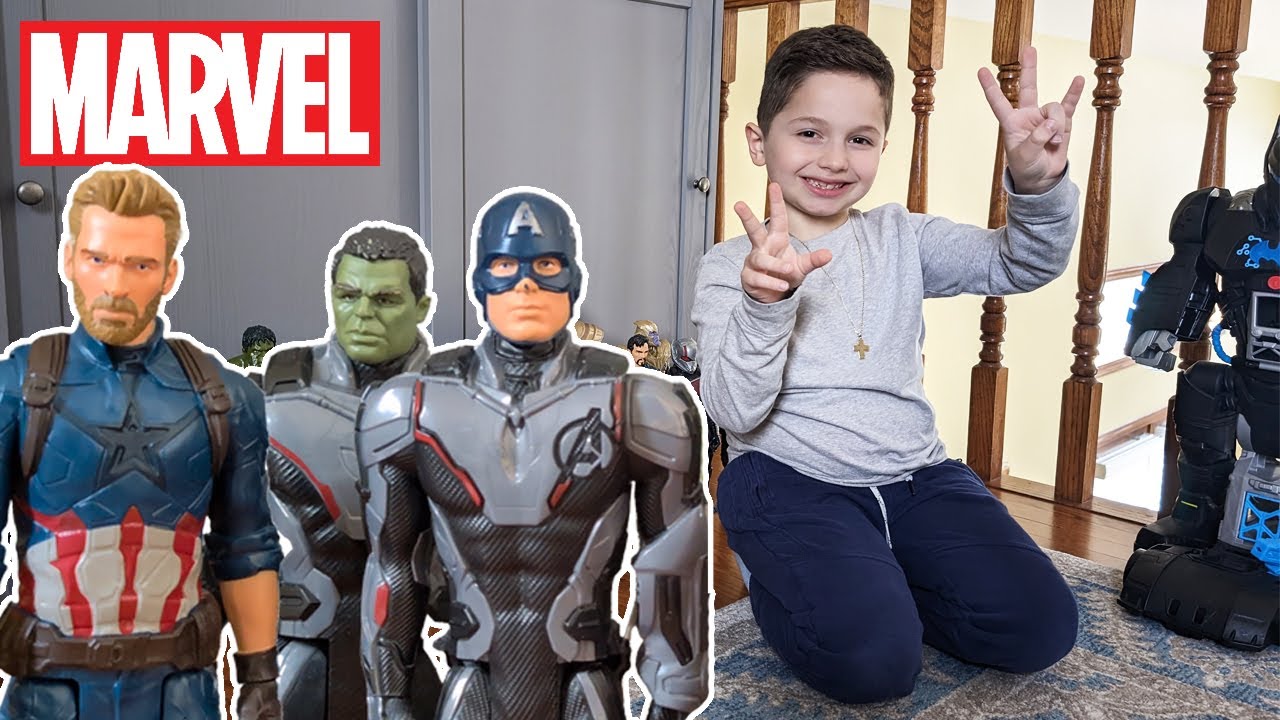 REVIEW of ALL my MARVEL ACTION FIGURES - YouTube