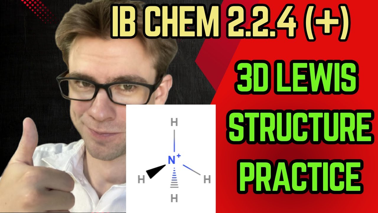 3D Lewis Structures Practice (IB Chemistry SL, Structure 2.2.4) - YouTube