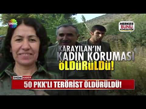 50 PKK'lı terörist öldürüldü!