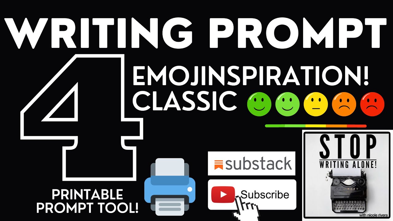 Can Emojis Inspire Creative Writing? Writing Prompt 4: Emojinspiration ...