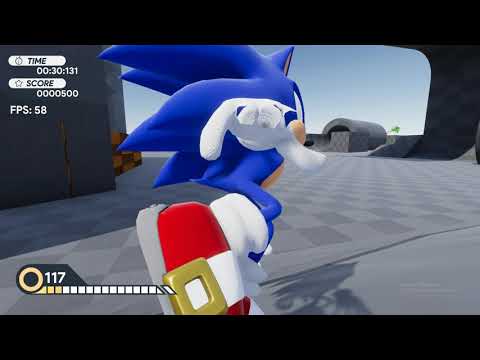 Playing Sonic project hero - YouTube