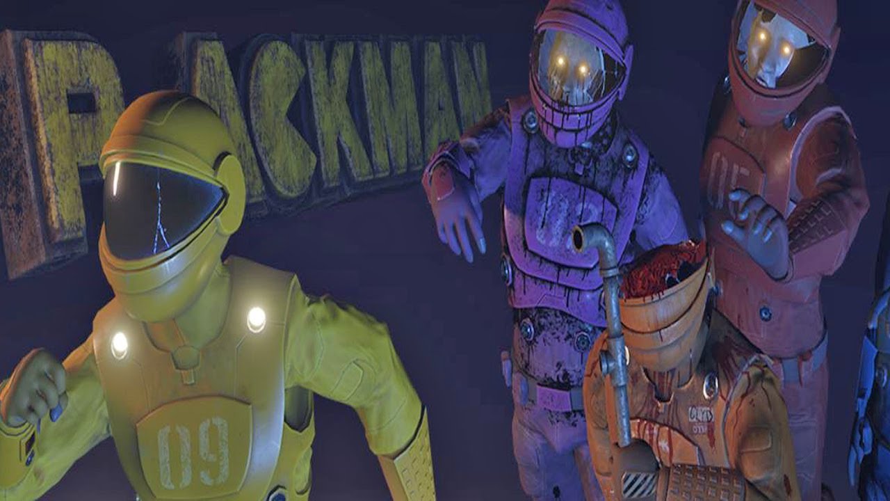 P.Ackman - Gameplay ''Pac-Man'' Sci-Fi Survival Horror Game Space ...