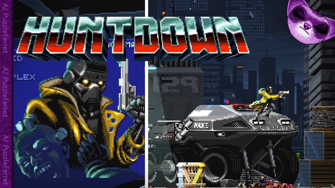 Robotic Bounty hunting! - Huntdown Ep1 - YouTube