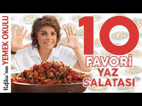 Yaz İçin En Favori 10 Salata Tarifi ! 🥗 Denemeniz Gereken Efsane Salata Tarifleri 🤩