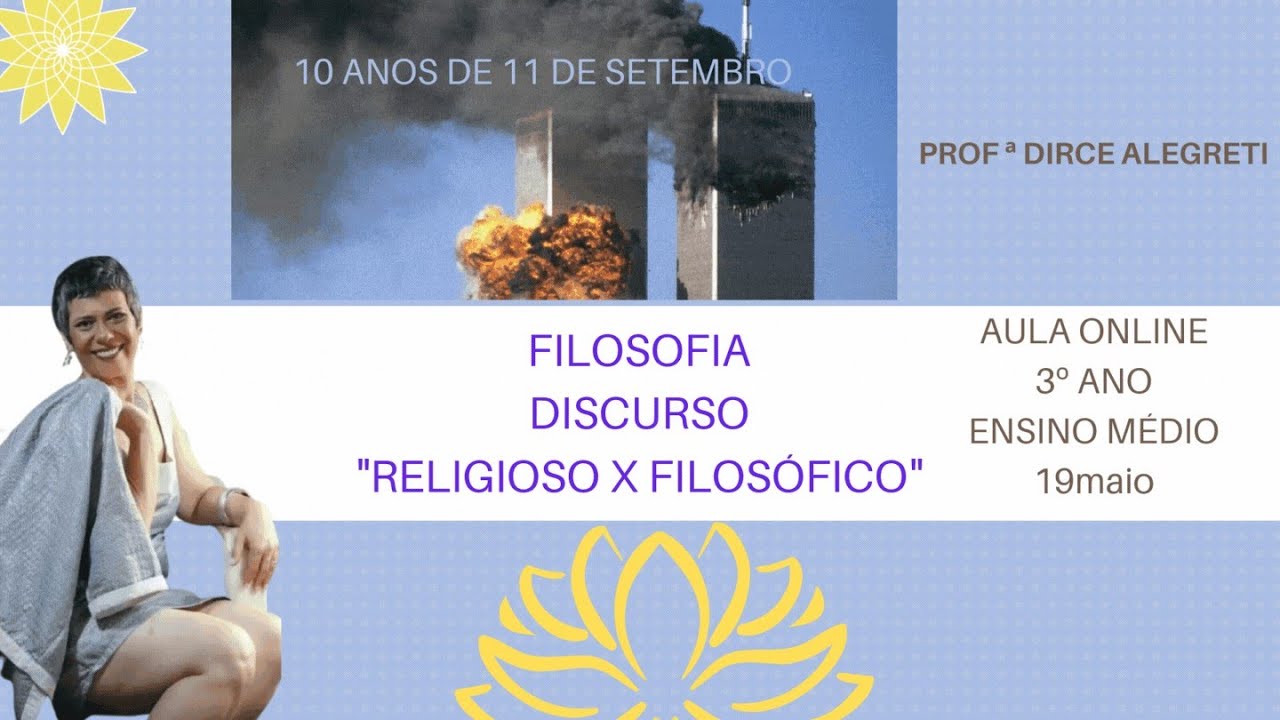Discurso: religioso x filosófico - YouTube