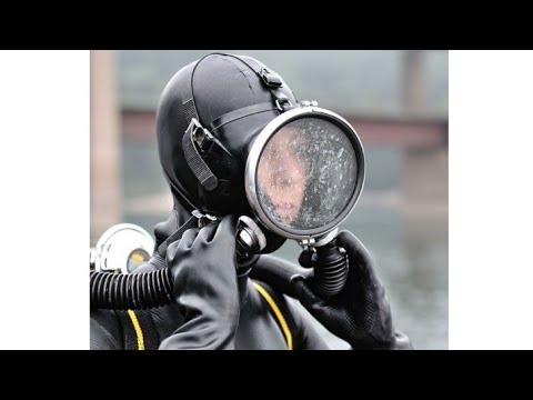 Marvellous collection of scuba diving gear dresses and latex full face ...