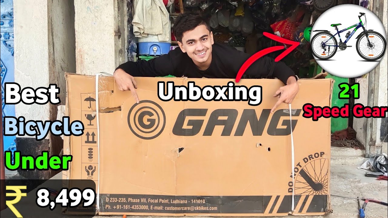 Gang Sphinx cycle In india | Best Bicycle Unboxing & Full Fitting | 21 ...