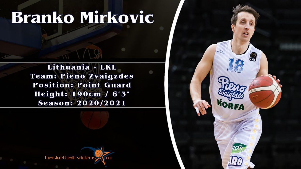 Branko Mirkovic 2020/2021 Highlights - YouTube