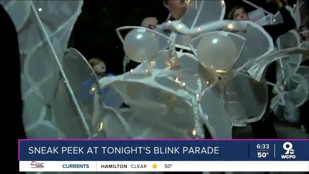 Sneak peek at Thursday's BLINK parade - YouTube