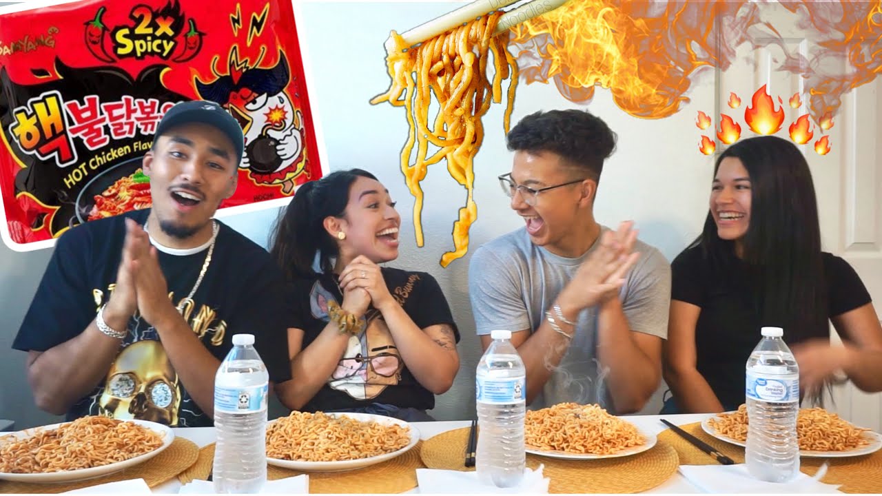 Guess who won?! *MUST WATCH* SUPER SPICY! - YouTube